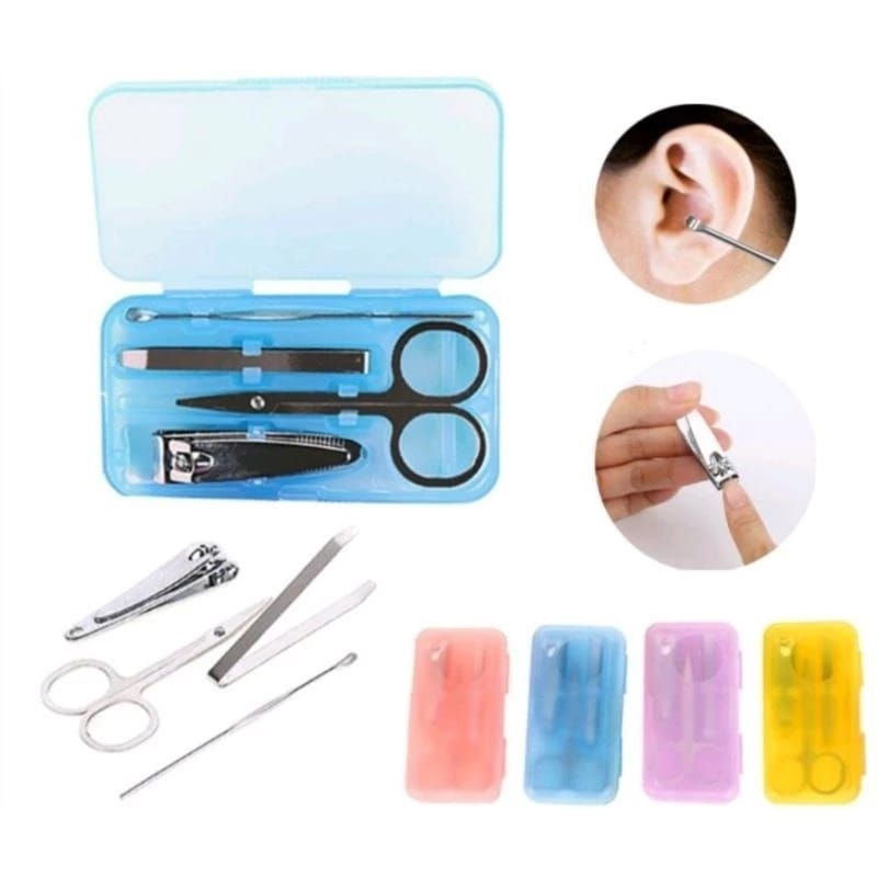 Jual Gunting Kuku Set [cemerlang] Menicure Pedicure Set 4IN1 / Manicure ...