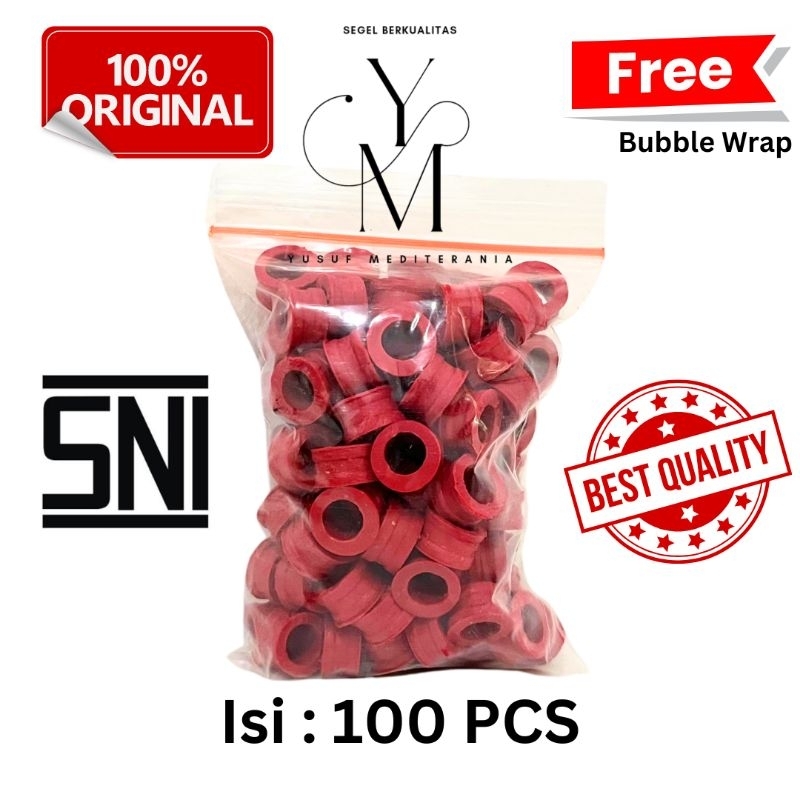 Jual KARET SEAL / SIL TABUNG GAS 100 PCS ELPIJI 3KG 5,5KG 12KG ELPIJI / LPG BRIGHT GAS SNI ...