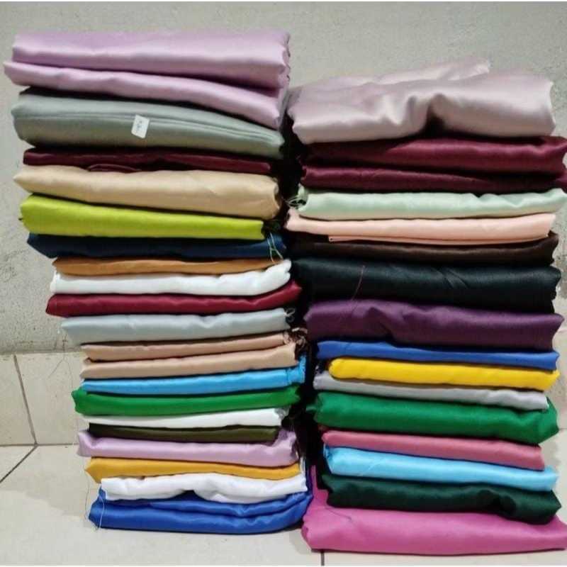 Jual Kain satin Velvet perpotong termurah bermacam ukuran dan warna ...