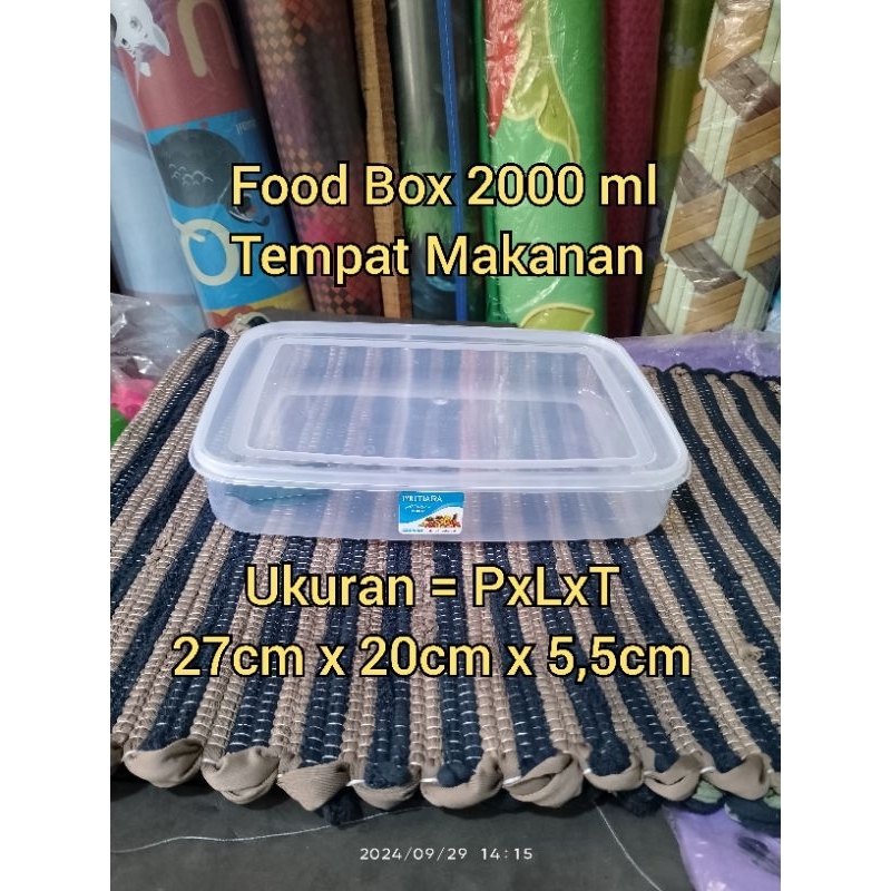Jual (Paket Hemat 12 Pcs) Toples Tempat Makanan KMP Food Box Ukuran ...