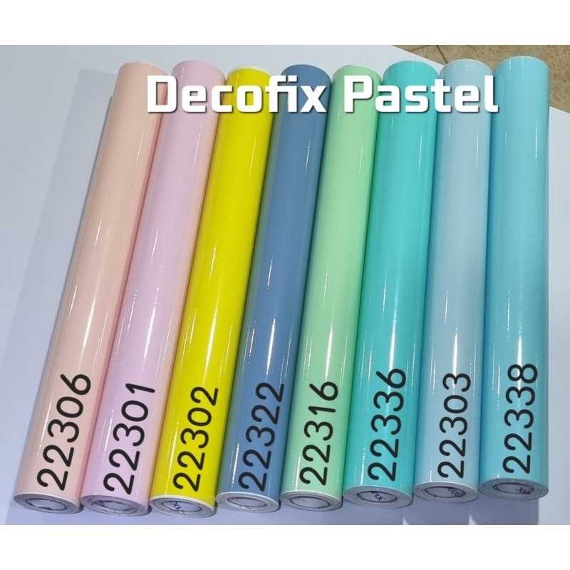 Jual Sticker Scotlet Pastel Glossy Decofix 50cm x 50cm | Shopee Indonesia