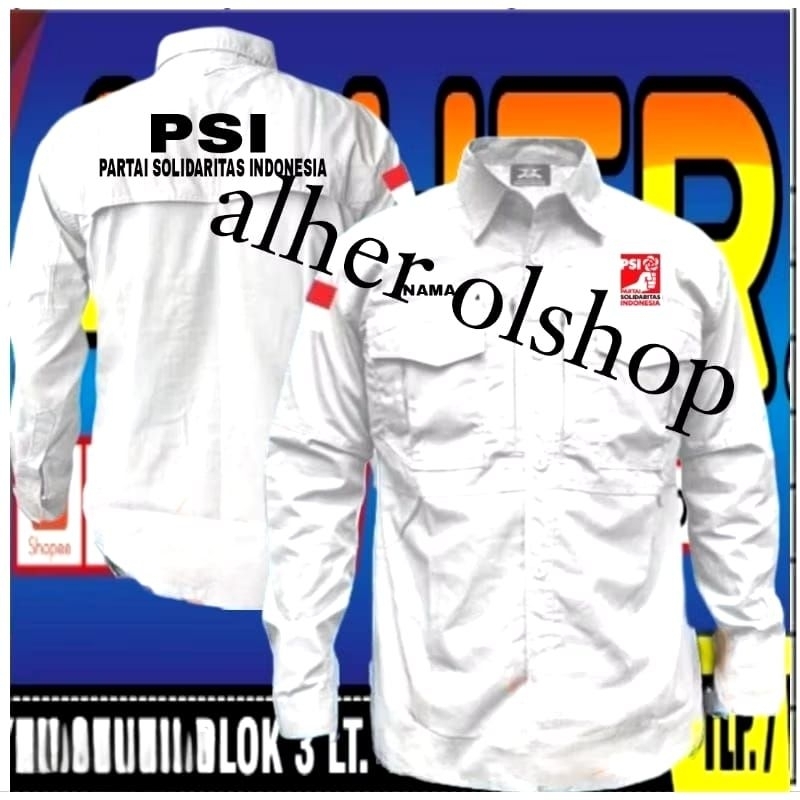 Jual kemeja tactical partai psi baju tactical partai psi seragam ...