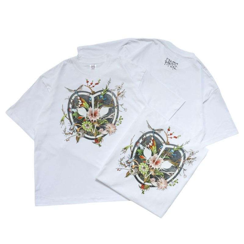 Jual DREAMBIRDS " CLEMATIS III " SS WHITE OVERSIZED | Shopee Indonesia