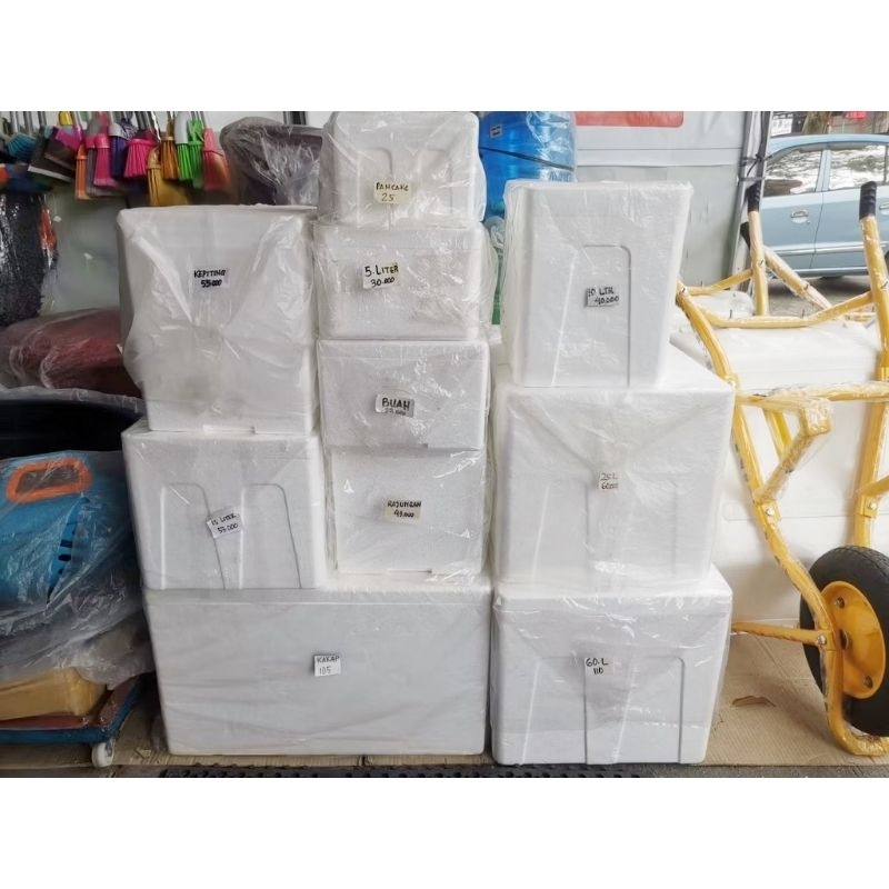 Jual Sterefoam Box Es Gabus Styrofoam Ice Box / Box Ikan / Box Makanan ...