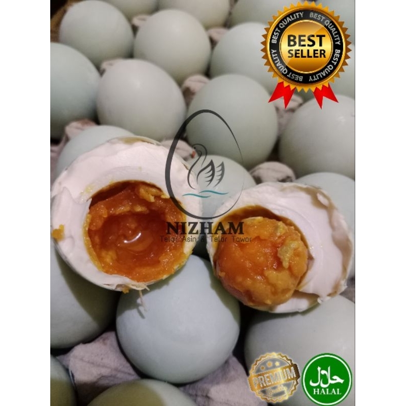 Jual Telor Asin ukuran sedang isi 10butir masir dan berminyak fress ...