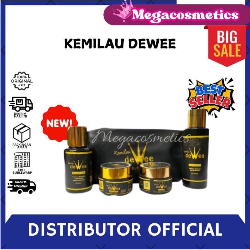 Jual KEMILAU DEWEE SKINCARE PAKET BANDEL atau PAKET BAKUCHIOL COCOK UNTUK KULIT SUSAH PUTIH ...