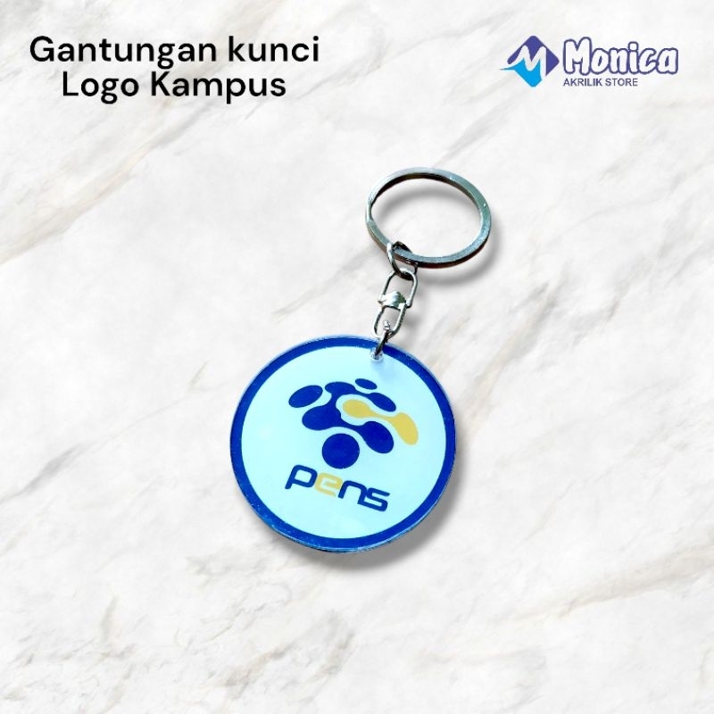 Jual Gantungan Kunci Logo Politeknik Elektronika Surabaya / Logo Pens ...