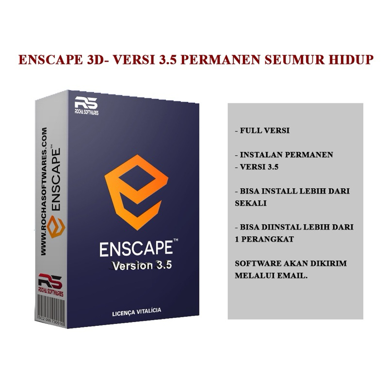 Jual Enscape 3.5 - Plugin Rendering 3D Real-Time untuk SketchUp, Revit ...