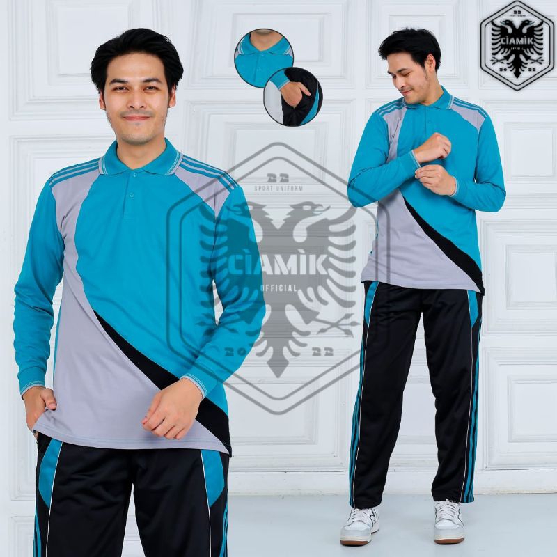 Jual Setelan Training Pria Lengan Panjang – Setelan Sport Keren, Cocok ...