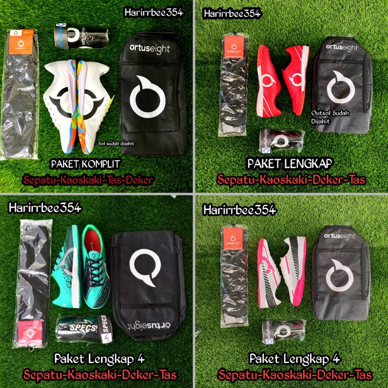 Jual Paket Komplit Sepatu Futsal Ortus Ortuseight Terbaru Berkwalitas ...