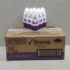 Jual REXONA ROOLON 1 Karton 24 LHP x 45ml | Shopee Indonesia