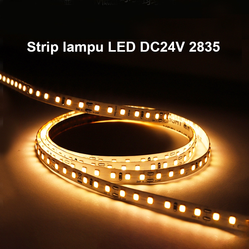 Jual Lampu Strip LED 24V Dalam Ruangan SMD10m120LED per meter Cahaya ...