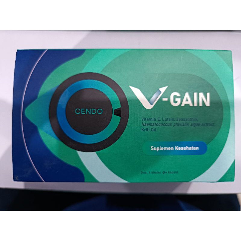 Jual Cendo V-gain kapsul @ 30 kapsul | Shopee Indonesia