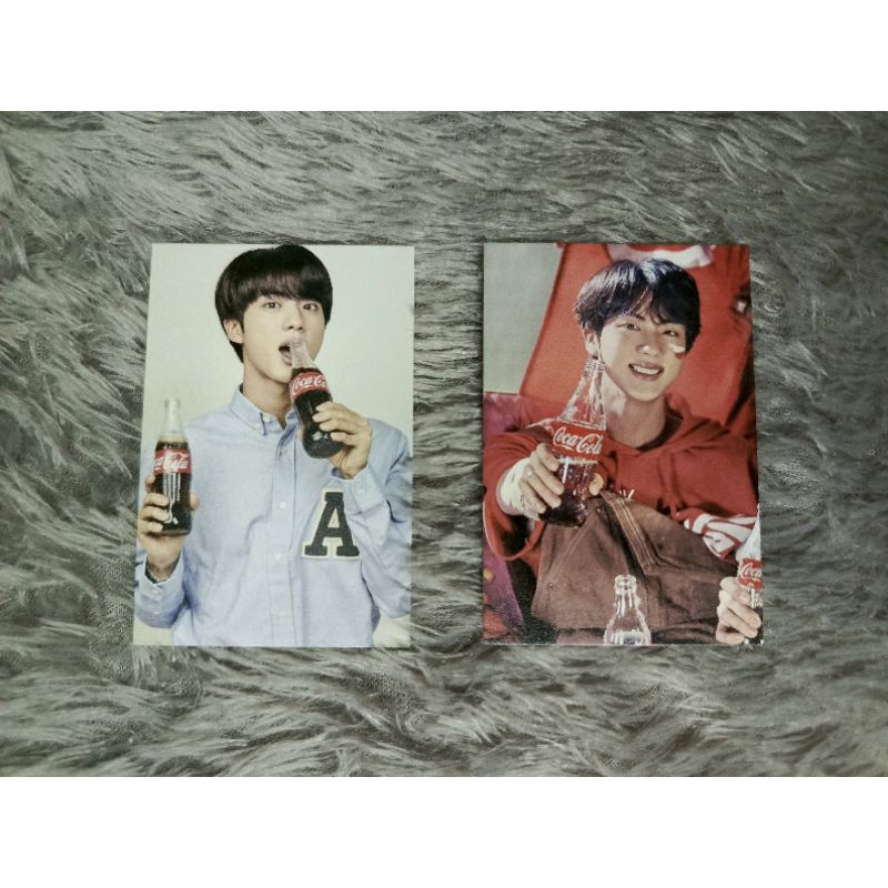 Jual [READY INA] BTS - Jin pc set coca cola | Shopee Indonesia