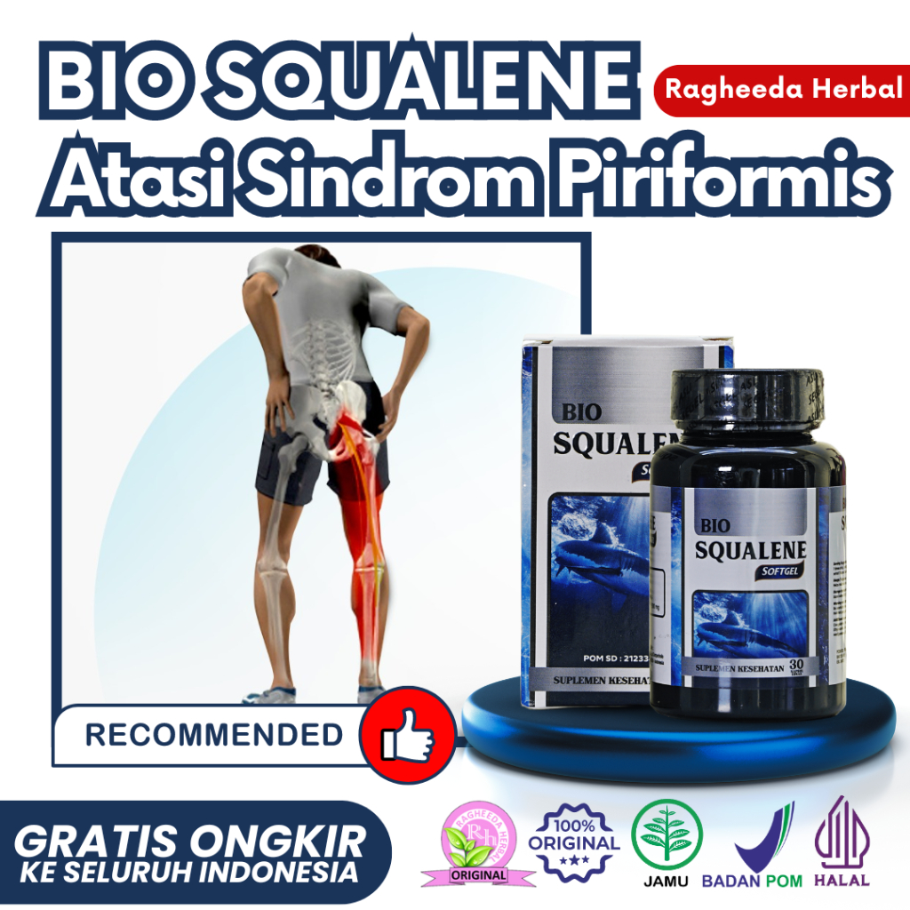 Jual Obat Sindrom Piriformis Sakit Bokong Menjalar Hingga ke Kaki ...