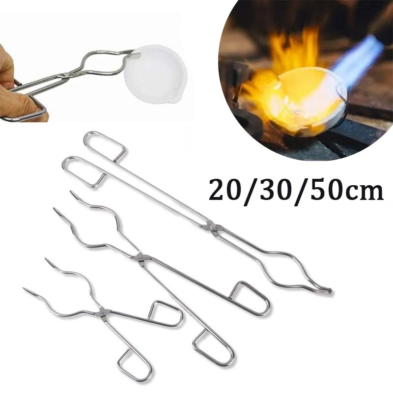 Jual 20/30/50cm Tang Krusibel Crucible Tongs Crucible Pliers Clamp ...