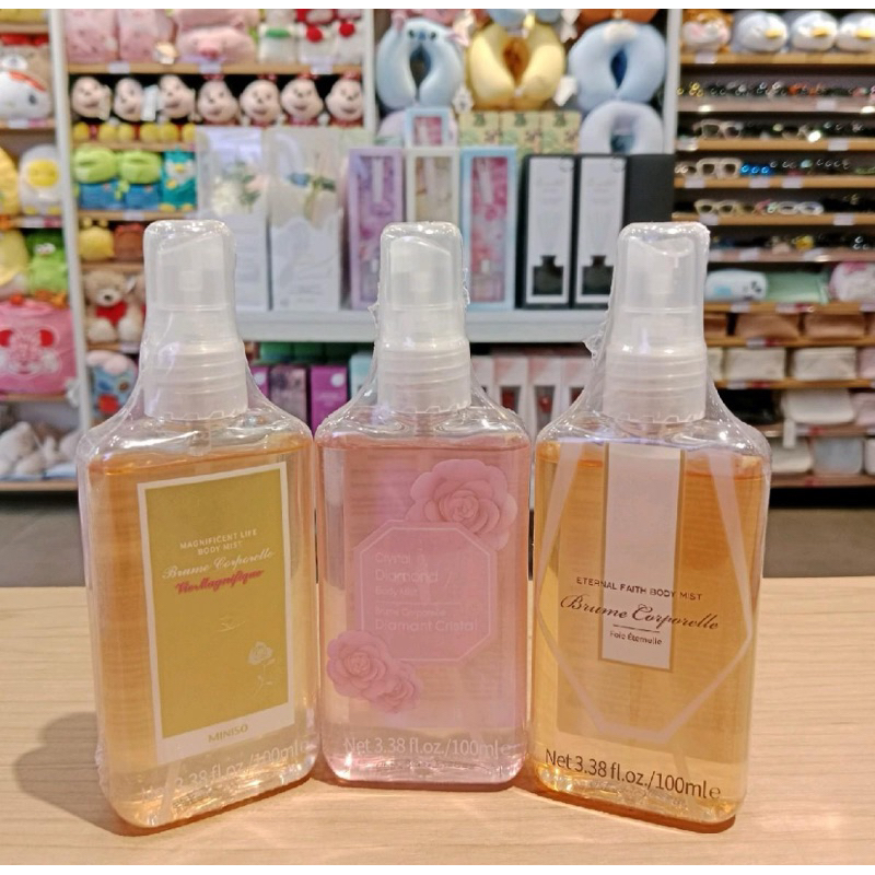 Jual MINIS0 Body Mist (100mL) (Crystal Diamond, Magnificent Life ...