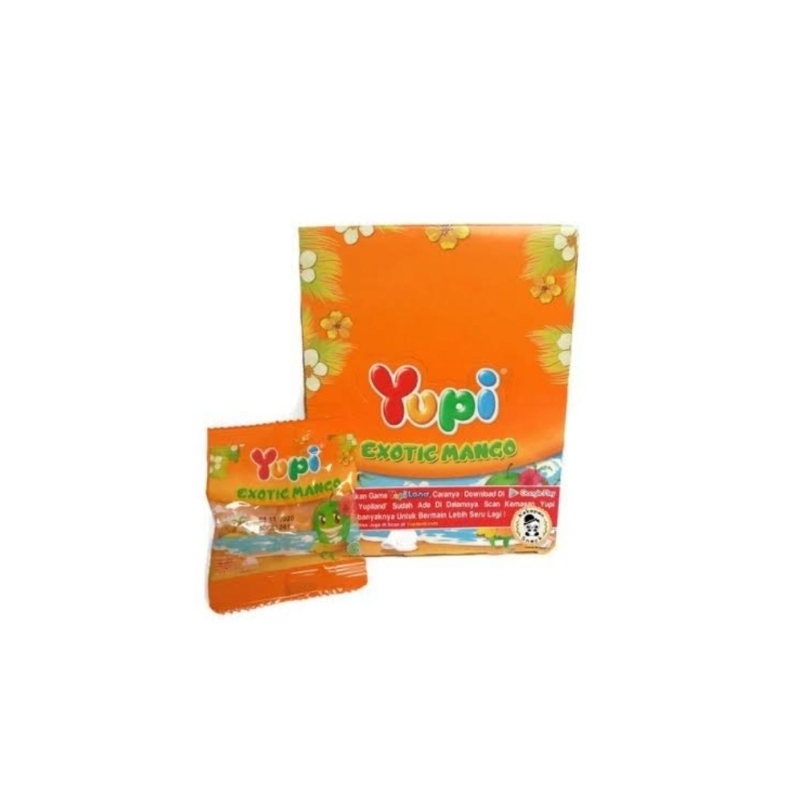 Jual Yupi Exotic Mango Box isi 24 pcs | Shopee Indonesia