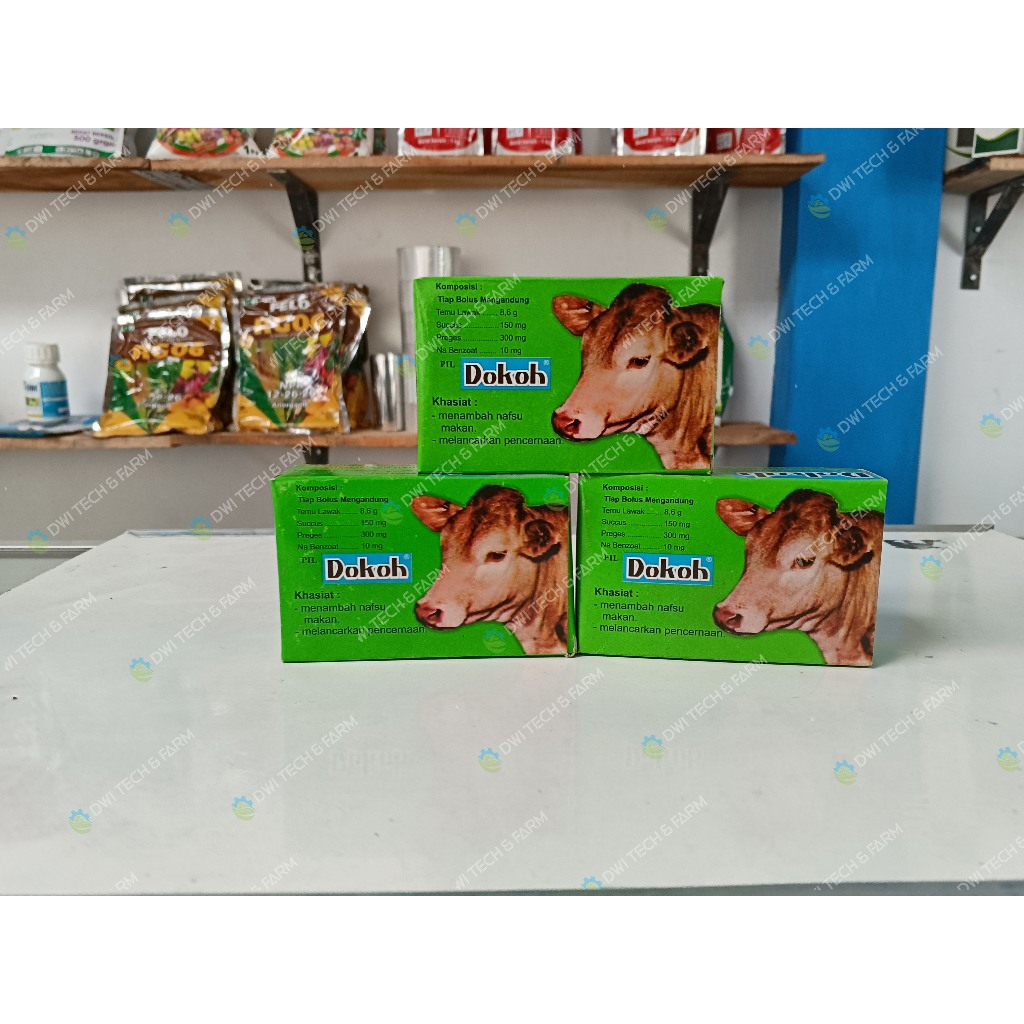 Jual Pil Dokoh Penambah Nafsu Makan Sapi, Kuda atau Kambing | Shopee ...