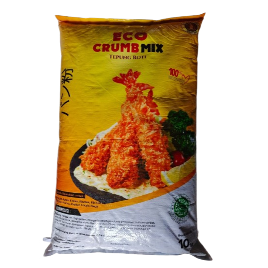 Jual Tepung panir / roti Eco crumb mix warna Campur 1 bal 10 kg ...