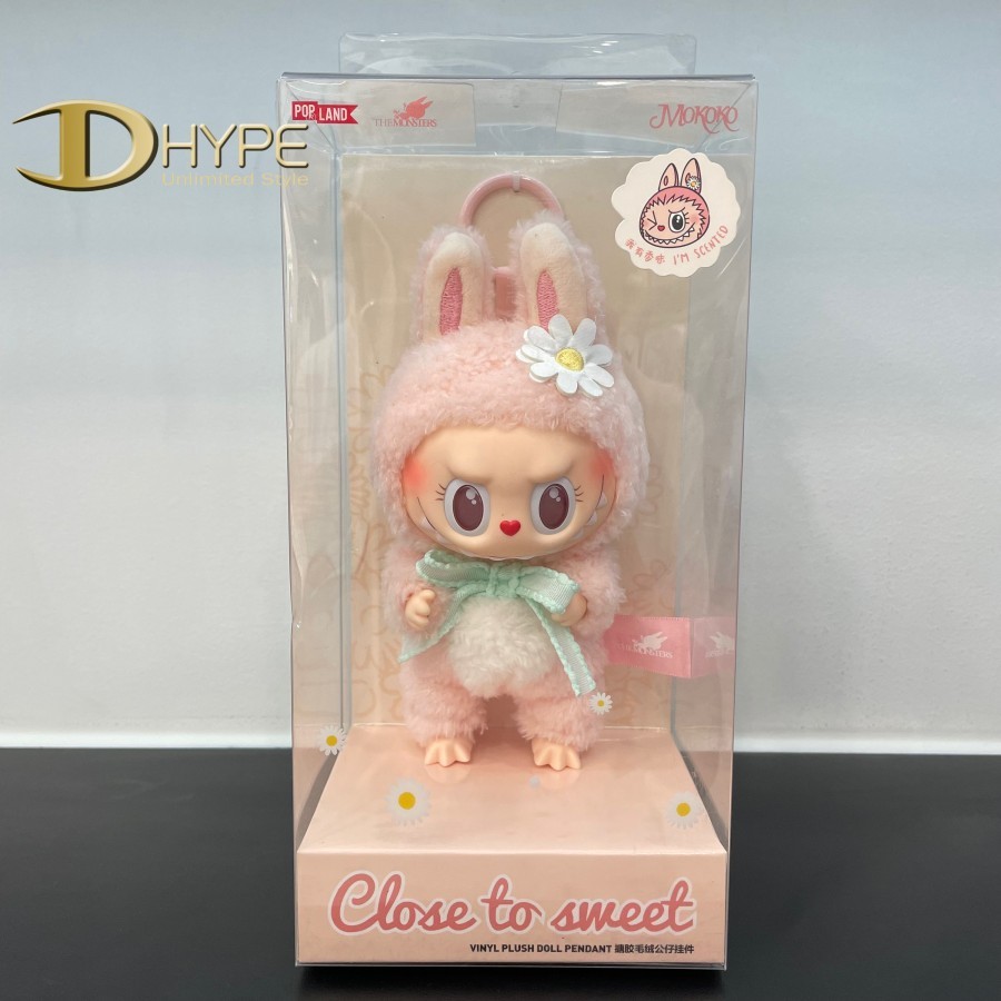 Jual LABUBU POP MART CLOSE TO SWEET MOKOKO PENDANT DOLL 100% ORIGINAL ...