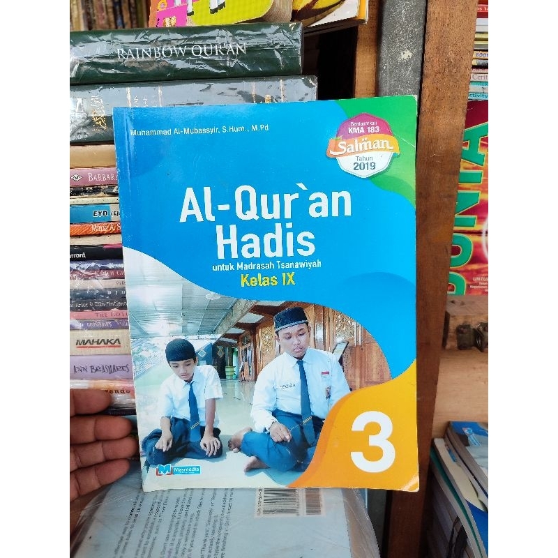 Jual Al-quran hadis. kelas 3 madrasah tsanawiyah. SMP. Masmedia | Shopee Indonesia
