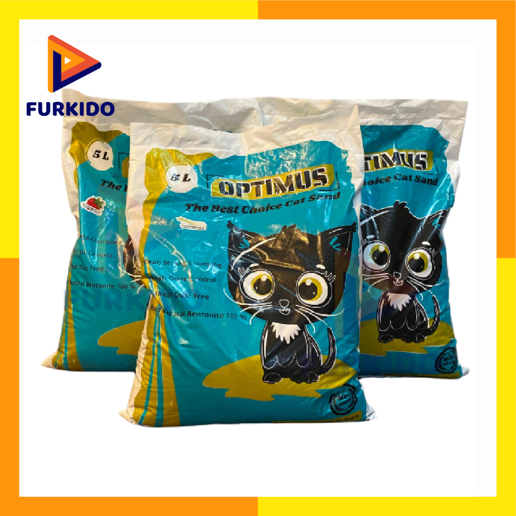 Jual Optimus Cat Litter 5 Liter & 10 Liter / Pasir Kucing | Shopee ...