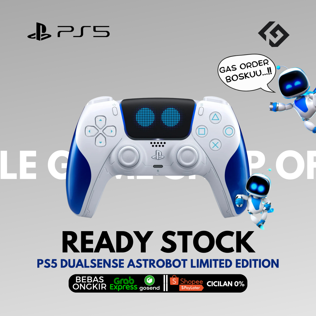 Jual DualSense PS5 Stik PS 5 ASTROBOT Limited Edition Original | Shopee ...