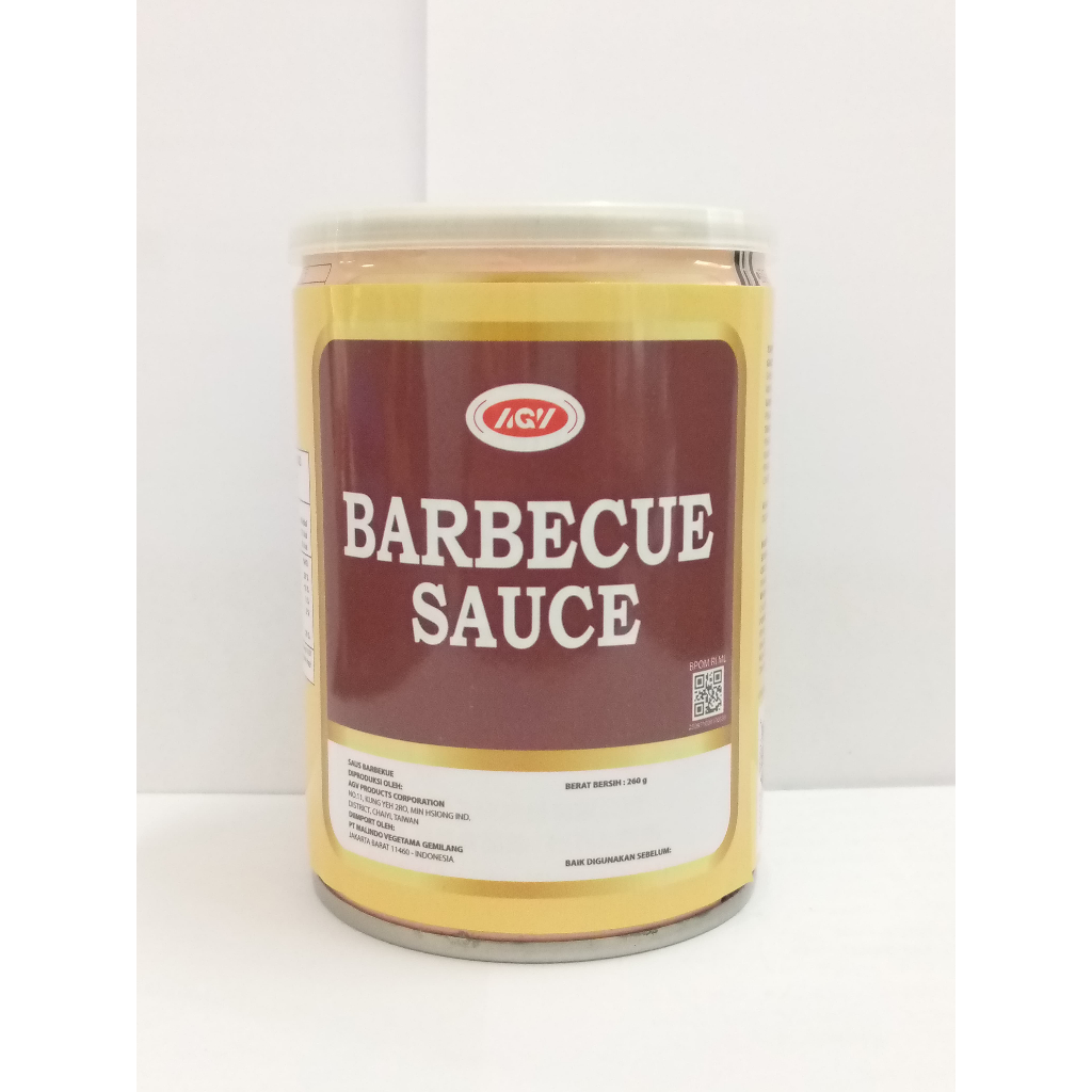Jual AGV BBQ Sauce Vegetarian / Saus BBQ / Barbecue sauce / Sa Cha Ciang / Barbeque | Shopee ...