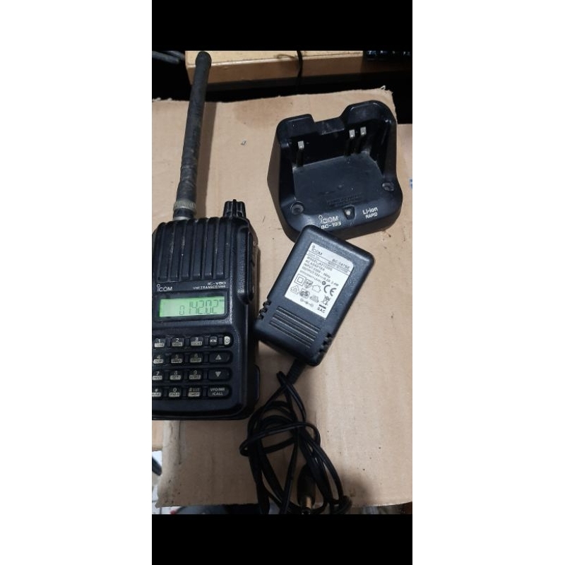 Jual HT icom ic V80 vhf japan | Shopee Indonesia