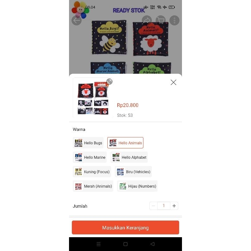 Jual MINI CONTRAS 2 PCS HEWAN DARAT DAN LAUT | Shopee Indonesia