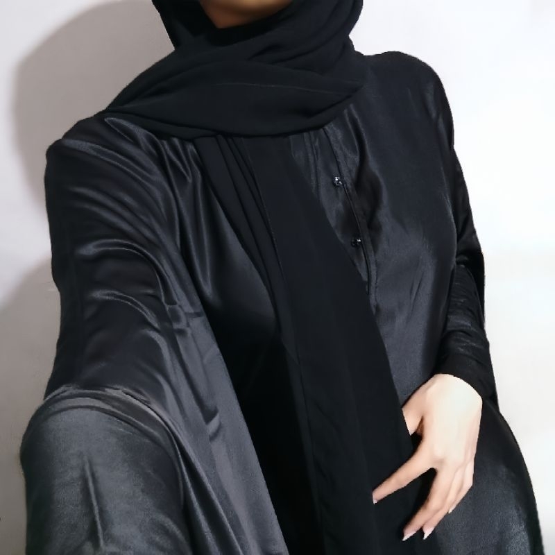 Jual Riyadh Lady Abaya Warna Hitam Arab Saudi | Shopee Indonesia