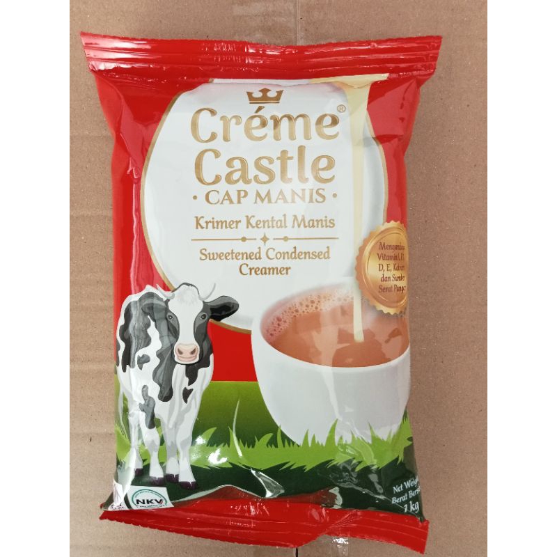 Jual CREME CASTLE 1KG POUCH (SKM) | Shopee Indonesia