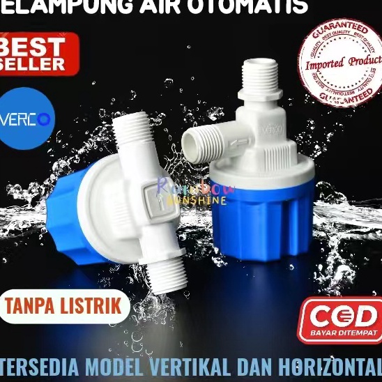 Jual Pelampung Keran Otomatis VERCO 12 dan 34 Water Control Pelampung ...