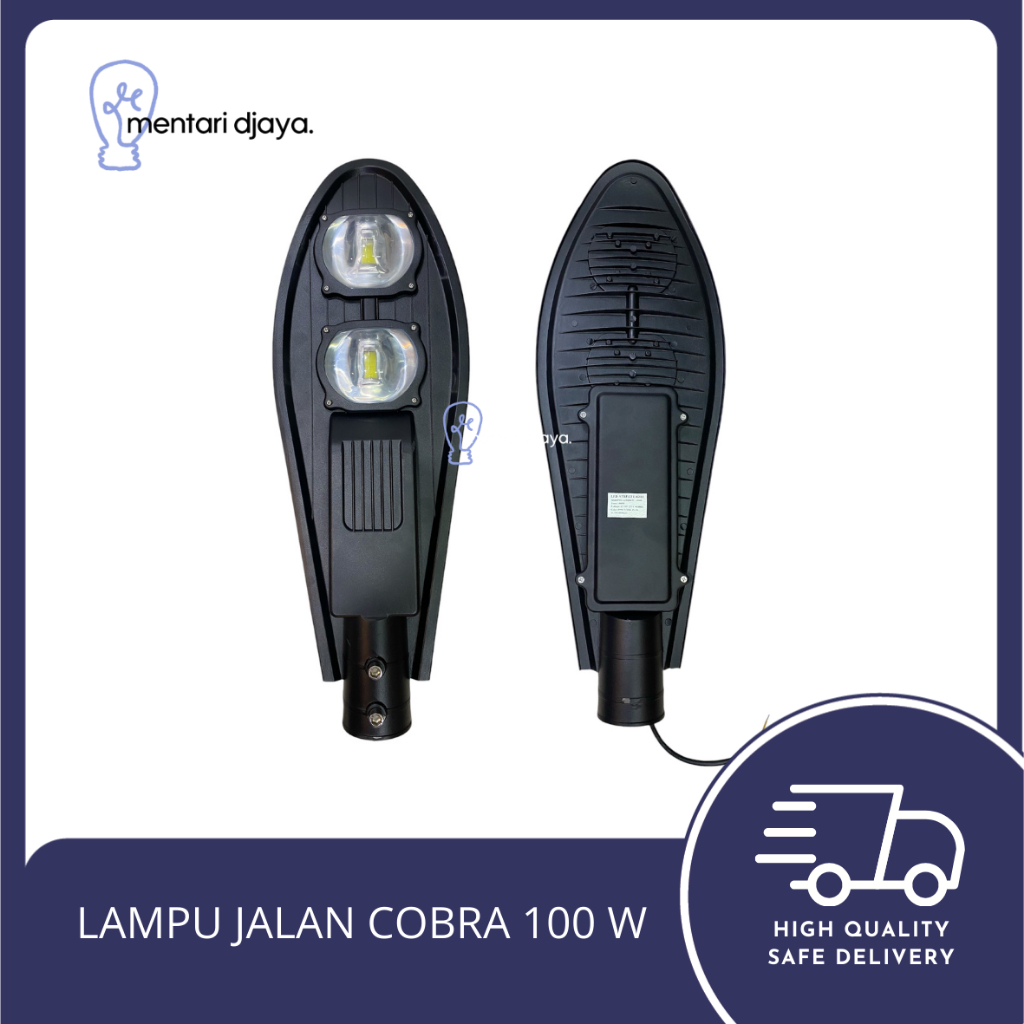 Jual Lampu Jalan PJU Cobra LED 100W/ Lampu PJU LED 100W / Street ...