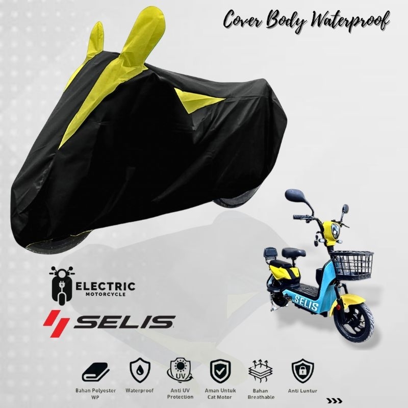 Jual Cover Body Sepeda/Motor Electrik Waterproof cocok untuk merek ...