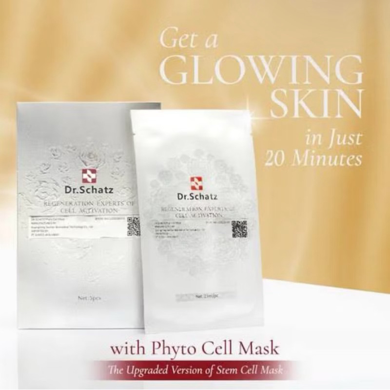 Jual DR SCHATZ Phyto Cell Mask ( Upgraded Version of Apple Stem Cell ...