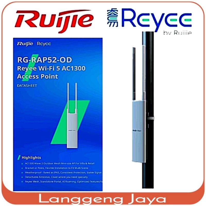 Jual Ruijie reyee RG-RAP52-OD WIFI 5 AC1300 dual band wireless access points | Shopee Indonesia