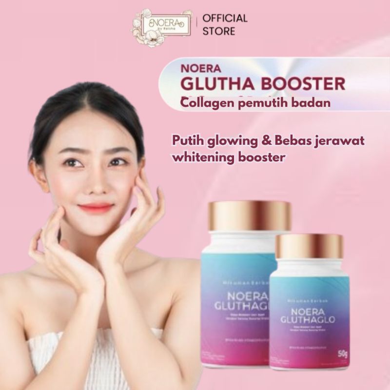 Jual PAKET HEMAT 2 Botol Noera Glutha Booster 10 Kali Extra Whitening Mencerahkan Kulit Dan ...