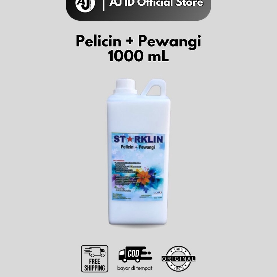 Jual Pelicin dan Pewangi Pakaian 1 Liter Trika Harum Tahan Lama Ironing ...
