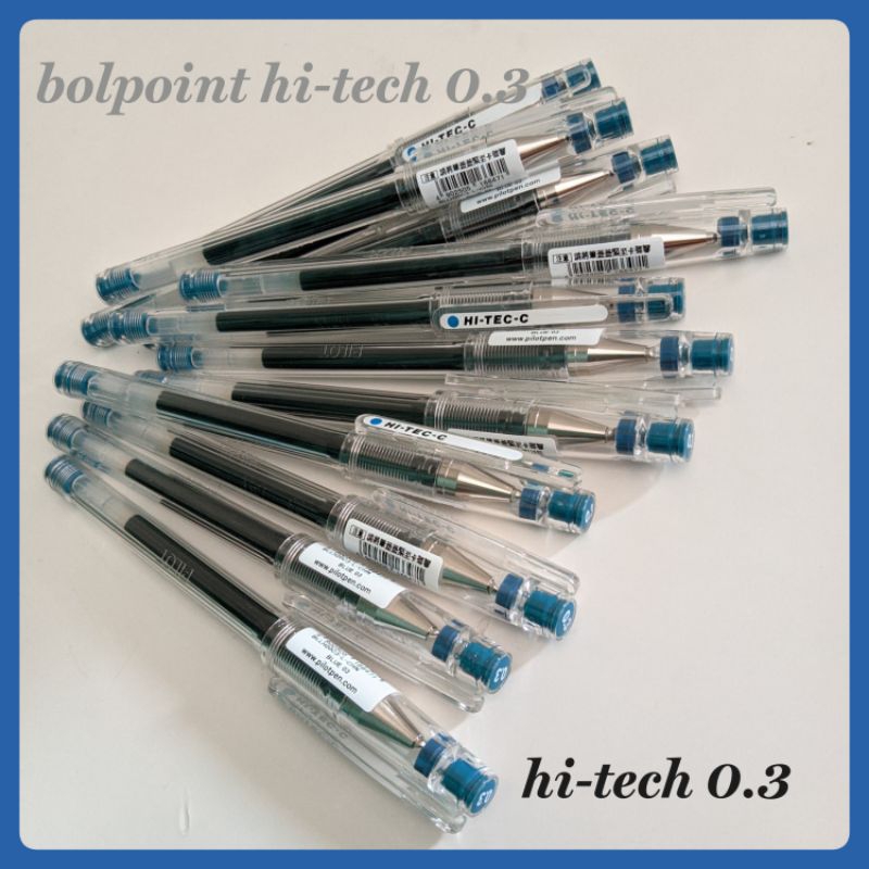 Jual BOLPOINT HITECH PILOT ORIGINAL 0.3 | Shopee Indonesia