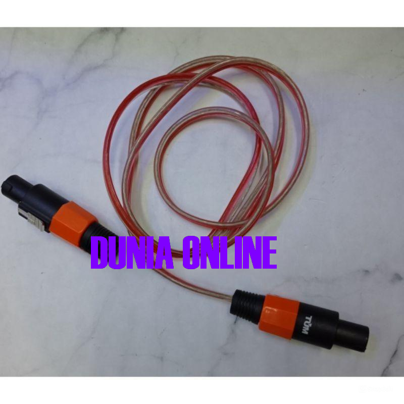 Jual KABEL SPIKON KABEL DARI SPEAKER PASIF KE POWER ATAU KE MIXER POWER ...