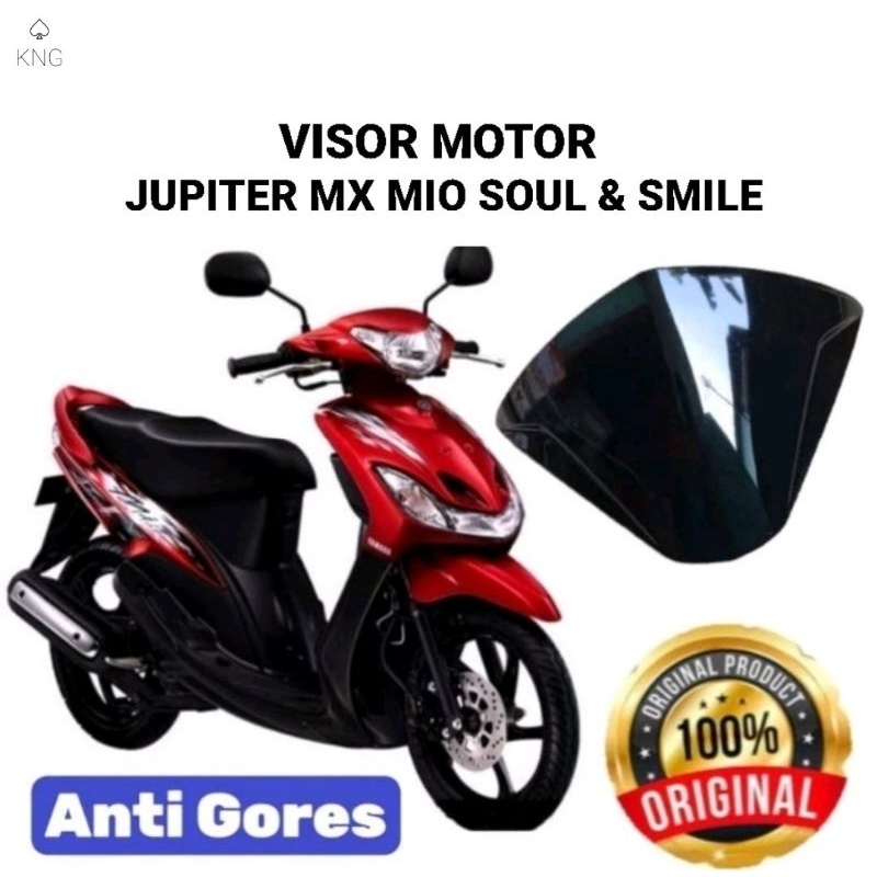 Jual Visor Motor Yamaha Jupiter Mx Mio Soul Smile Sporty Vega Z Anti ...