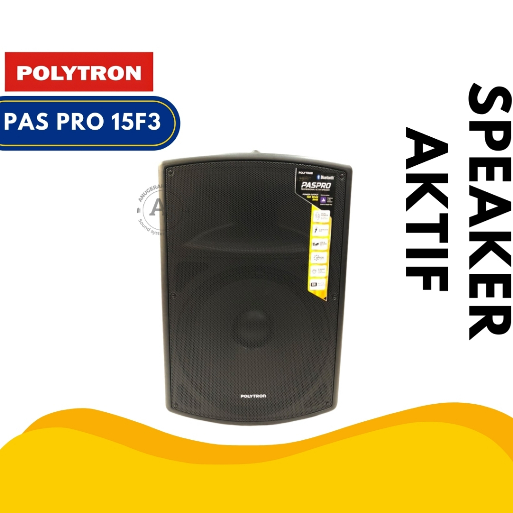 Jual Speaker Aktif Wireless Bluetooth Polytron Pas Pro 15F3 Ukuran 15 ...