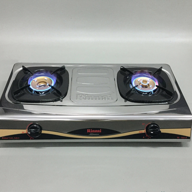Jual Kompor gas Rinnai RI 522 A RI 522A Kompor Gas Rinnai 2 Tungku ...