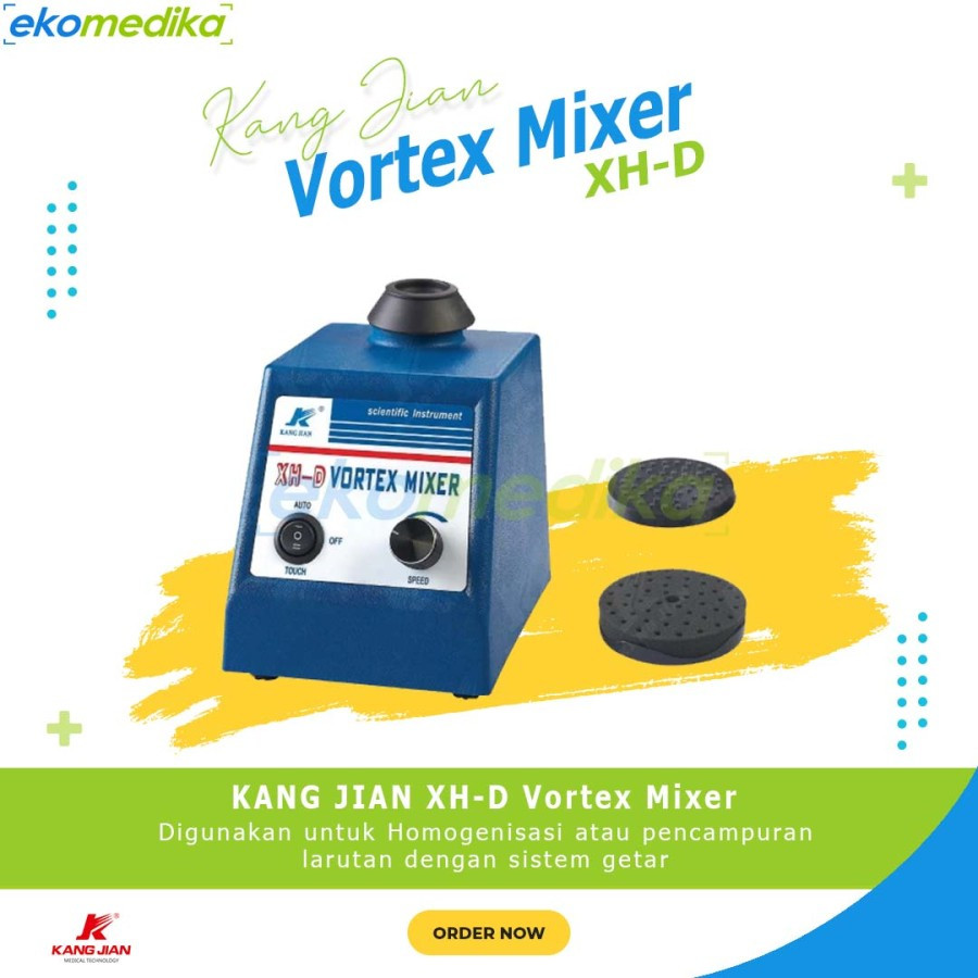 Jual Vortex Mixer KANGJIAN XH-D Mixer Shaker Laboratorium / Kang Jian ...