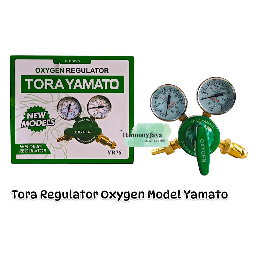 Jual Regulator Oxygen Dan Acetylene Model Yamato Tora | Shopee Indonesia