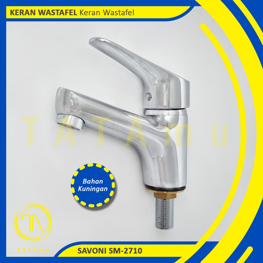 Jual Keran Wastafel SAVONI SM-2710 Kuningan | Shopee Indonesia