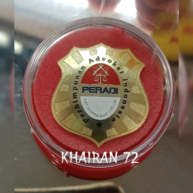 Jual Pin Peradi/Pin Perhimpunan advokat Indonesia | Shopee Indonesia