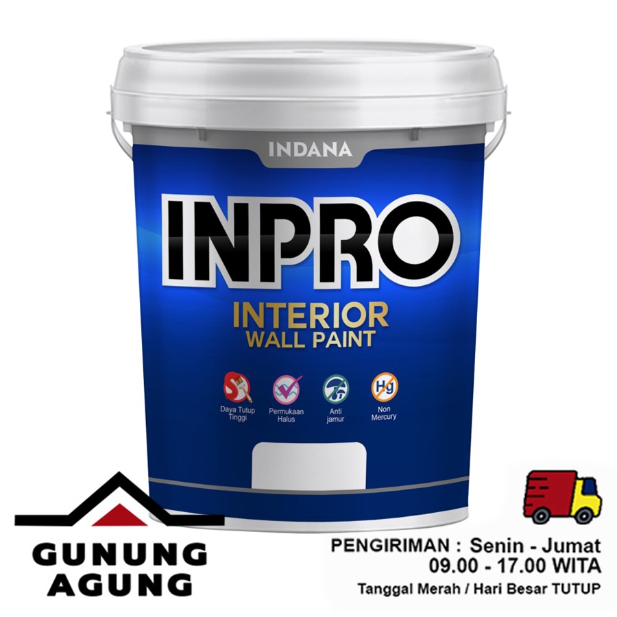 Jual Cat Tembok Interior Inpro Pail Indana 18 Kg | Shopee Indonesia